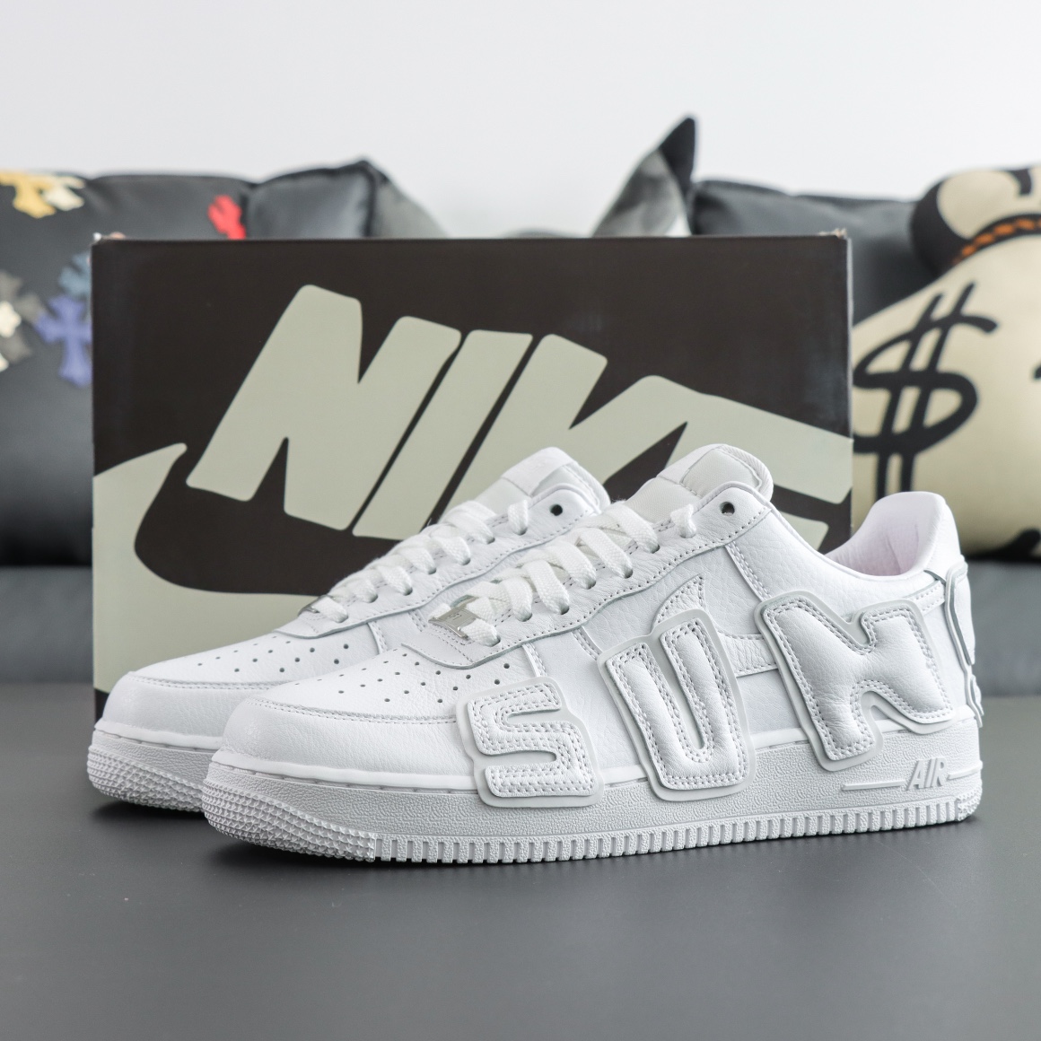 CPFM Air Force 1 White Reps – 1:1 Replica with OG Style